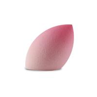 China Super Soft Hydrophilic Polyurethane Makeup Sponge Blender Waterdrop Cut Shape 1pc for sale