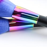 China 7Pcs Makeup Brush Set Soft Synthetic Bristles Gradient Ferrule Cosmetics Kit for sale