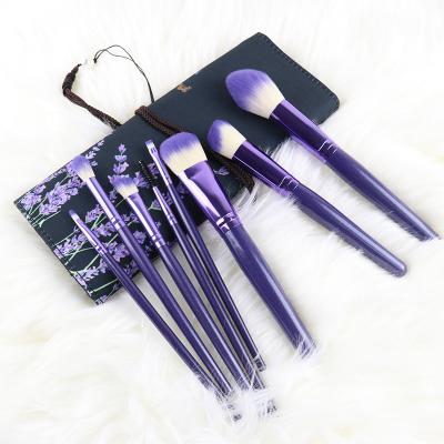 China De uitzonderlijke Kosmetische Make-upborstel plaatste 8 Stukken Dromerige Purple Te koop
