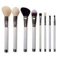 China 8 Piece Makeup Brush Set with Synthetic Hair and Plastic Handle for Professional Use for sale