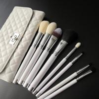 China 8 Piece Makeup Brush Set with Synthetic Hair and Plastic Handle for Professional Use for sale