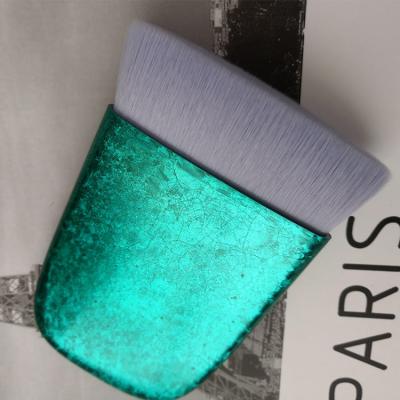 Cina Singolo fondamento di Kabuki della spazzola della polvere di spazzola di bellezza di plastica multifunzionale del manico in vendita