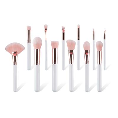 China 12PCS de kosmetische Vastgestelde Wreedheid Vrije Rose Gold Ferrule van de Make-upborstel Te koop