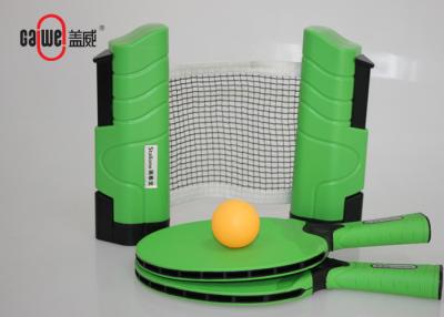 China Interior On The Go Ping Pong Set , Desktop Table Tennis Game Set With 1 Carry Bag for sale