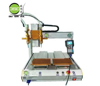China Double position glue dispenser with multiple glue dispenser for sale