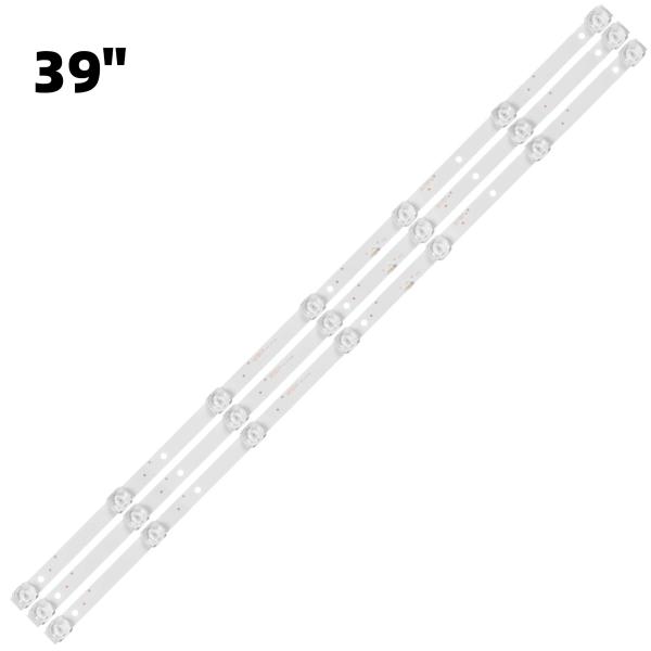 Quality Akira 39LED01T2M LED TV Backlight Lamp Strip For MS-L2025 V2 CC02385D671V07 385B 385E20 3X7 7S1P 1410 OD20 LED Strips for sale
