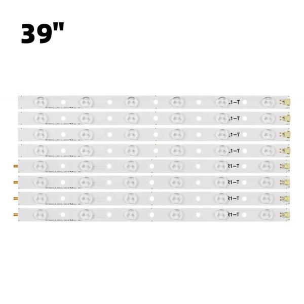 Quality Toshiba 39P2300D 39L2300D LED TV Backlight Strip SVT390A05 L REV3.0 121114 L1 with 50000 Working Time and Maintenance for sale