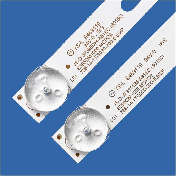 Quality XC-402 736mm 6V Led Backlight TV for JS-D-JP395DM-A81EC JS-D-JP395DM-B82EC for sale