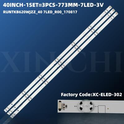 Quality 50000 Hour Working Lifetime LED Light Source TV Backlight Strip for SHARP XC-302 for sale
