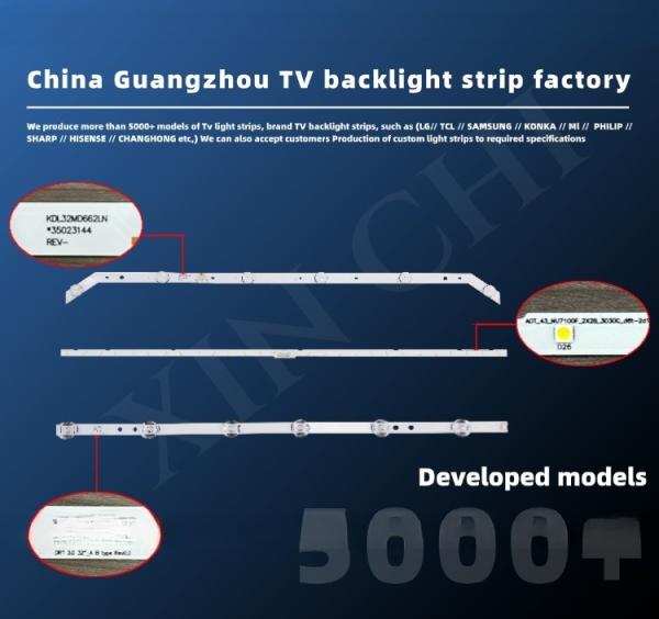 Quality HRS SQY39.5A114 3*6 LED TV Backlight Strip 12mm V1 BBK L-4017ST2 40LEM-1071FTS2C for sale