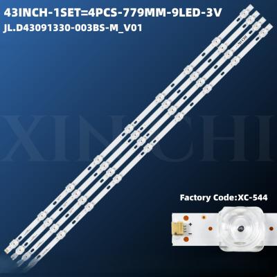 China JL.D43091330-003BS-M V01 JL.D43091330-003AS-M V02 LED Strips with SMD3030 Light Source and 200lm/w Luminous Efficiency for sale