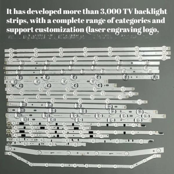 Quality XC-1672 8 Light Led48d08-zc21ag-01 Repair Le48d8-03 d Led Tv Backlight Strip for sale