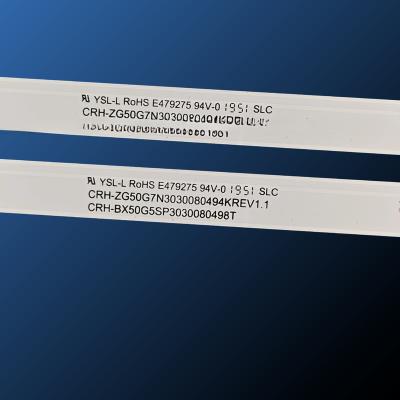 Quality XC-1935 LED Backlight strip 8 lamp for JL.D50081330-002AS-M V01 CRH-ZG50G7N30300 for sale