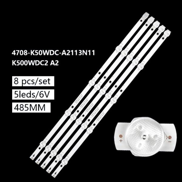 Quality LED Light Source 8pcs 4708-k50wdc-a2113n11 K500wdc2 A2 Backlight TV For Philips for sale