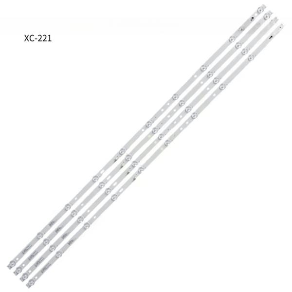 Quality LED TV Backlight Maintenance XC-221 JS-D-JP50DM-101EC 81112 LED Strip for 50inch TV 4 Pieces/Set Product Weight 0.25kg for sale