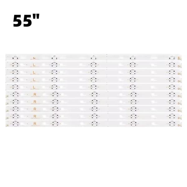 Quality Auto CAD Layout Lighting Solutions for Sony 55X LED TV Strip Light LCD Backlight XC-157 SVY550AH0-Rev00-5LED-L-150223 for sale
