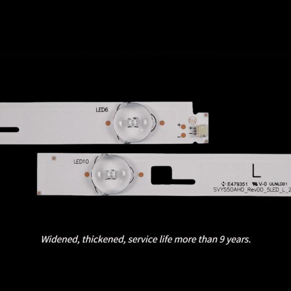 Quality LED Rigid Strip Light for Sony 55" TV KDL SVY550AH0 REV00 5LED L/R 150223 Not for sale
