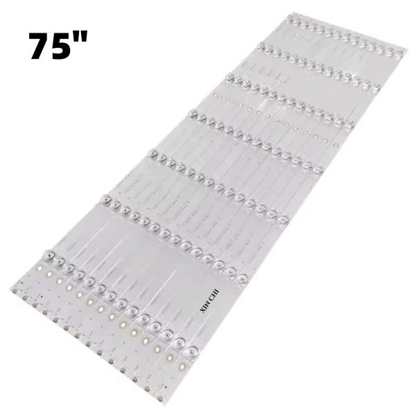 Quality XC-2480 Applicable Haier LU75C51 JL.D75071330-020BS-M-V03 Backlight 7 Lamps 14 Strips LCD with 50000 Hours Working Time for sale