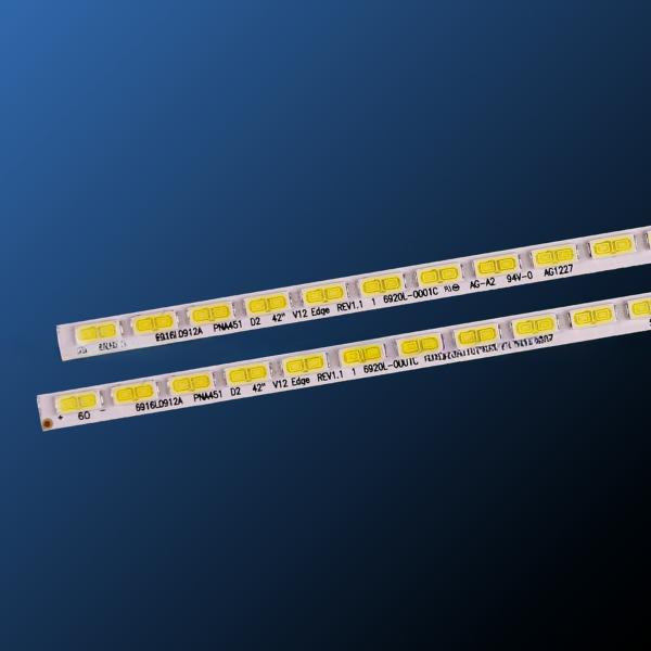 Quality XC-ELED-126 LG 42 V12 EDGE REV1.1 60LED 6916L 0912A 6920L-0001C LED TV BACKLIGHT for sale