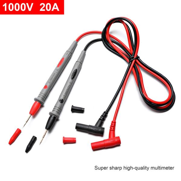 Quality 20A Thin Tip Needle Multimeter Multi Meter Test Lead Probe Wire Pen Cable for for sale