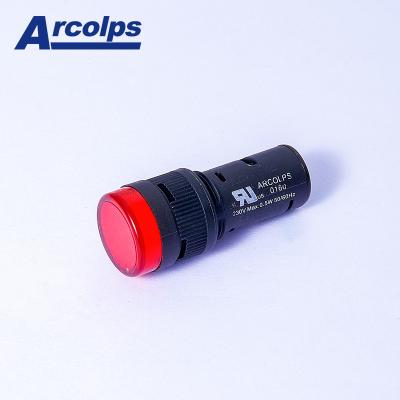 China High Temp Waterproof LED Indicator Light Plastic Housing IP67 0160 Series for sale