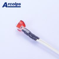 China Household Plastic LED Indicator Light Pilot Flat Head Design for sale
