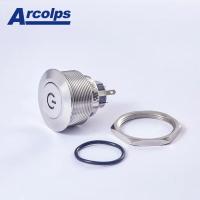 China 30mm 2A Momentary Metal Push Button Switch Waterproof High Temperature for sale