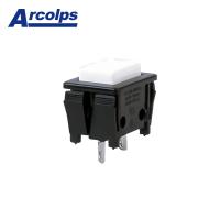 China High Temperature Square Plastic Power Push Button Switch Durable for sale