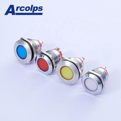 China UL CE Certified LED Pilot Lamp 16mm 22mm Waterproof Led Indicator Light for sale