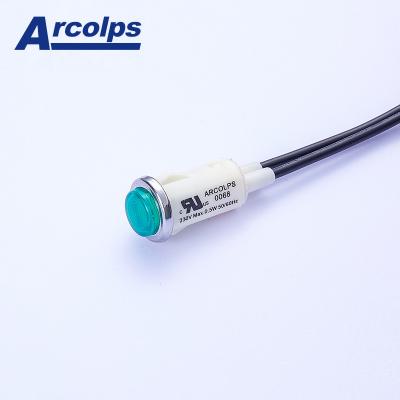 China Waterproof LED Indicator 12V 24V 110V 220V Metal Panel Signal Lamp for Industrial Automation Control Equipment for sale