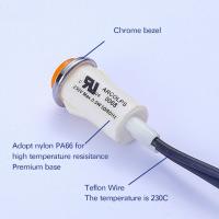 China High Visibility Green LED Indicator Light 230V 12mm Led Indicator for sale