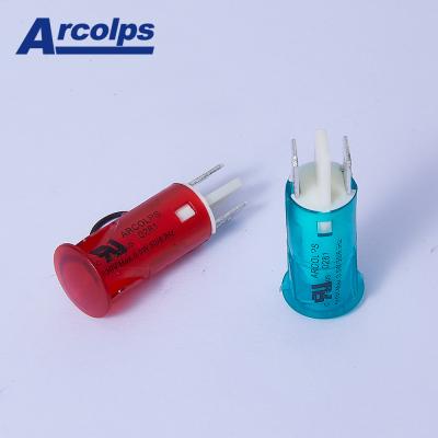 China Universal LED Indicator Light with Plastic Housing IP65 Rated Wide Voltage 110-250V for Global Use in Various Devices for sale