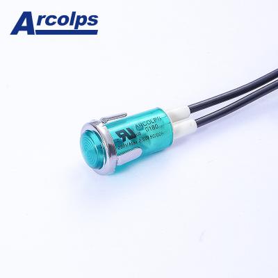 China Arcolps LED Indicator Light Multifunctional with Plastic Case Rotundity Display for sale