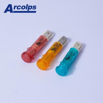 China One-Stop Shopping for Wear-Resistant Plastic Case LED Indicator Light 8mm Signal 2V/12V/24V/110V/230V/110-250V Compatibility for sale