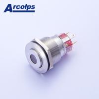China Industrial Grade Emergency Stop Button Switch 22mm Red Mushroom Head Push Button for sale