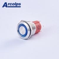 China UL 19mm Latching Push Button Switch IP66 19mm Momentary Switch for sale