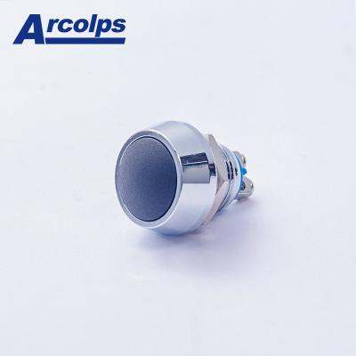 China IP67 12mm Metal Push Button Switch 250V Stainless Push Button Switch for sale