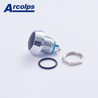 China IP67 12mm Metal Push Button Switch 250V Stainless Push Button Switch for sale