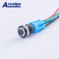 China IP66 3A 12mm Metal Push Button Switch High Temperature Push Button Switch for sale
