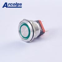 China High Temperature 10A Push Button Switch 25mm Push Button Light Switch for sale