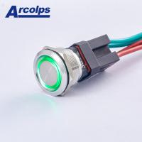 China Arcolps 22mm Momentary Push Button Switch 10A Max. Current 250V Max. for sale