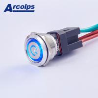 China Arcolps 22mm Momentary Push Button Switch 10A Max. Current 250V Max. for sale