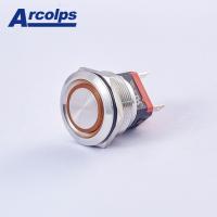 China Arcolps 22mm Momentary Push Button Switch 10A Max. Current 250V Max. for sale