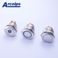 China Self Locking 10mm Momentary Switch IP65 Push Button Switch 10mm for sale