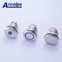 China Self Locking 10mm Momentary Switch IP65 Push Button Switch 10mm for sale