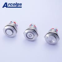 China Self Locking 10mm Momentary Switch IP65 Push Button Switch 10mm for sale