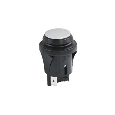 China 220V 10A 16A White LED Push Button Switch Quick Connect Terminal Easy Installation for sale