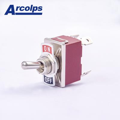 China IP53 Momentary Lever Switch 200000 Cycles Lever Momentary Switch Customizable for sale
