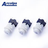 China Panel Mount Push Button Switch with LED Light and 100,000 Cycles Mechanical Life for sale