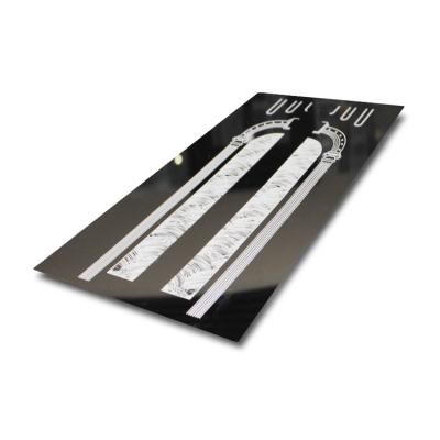 China SS201 304 316 8k Polished Elevator Stainless Steel Decorative Sheet for sale